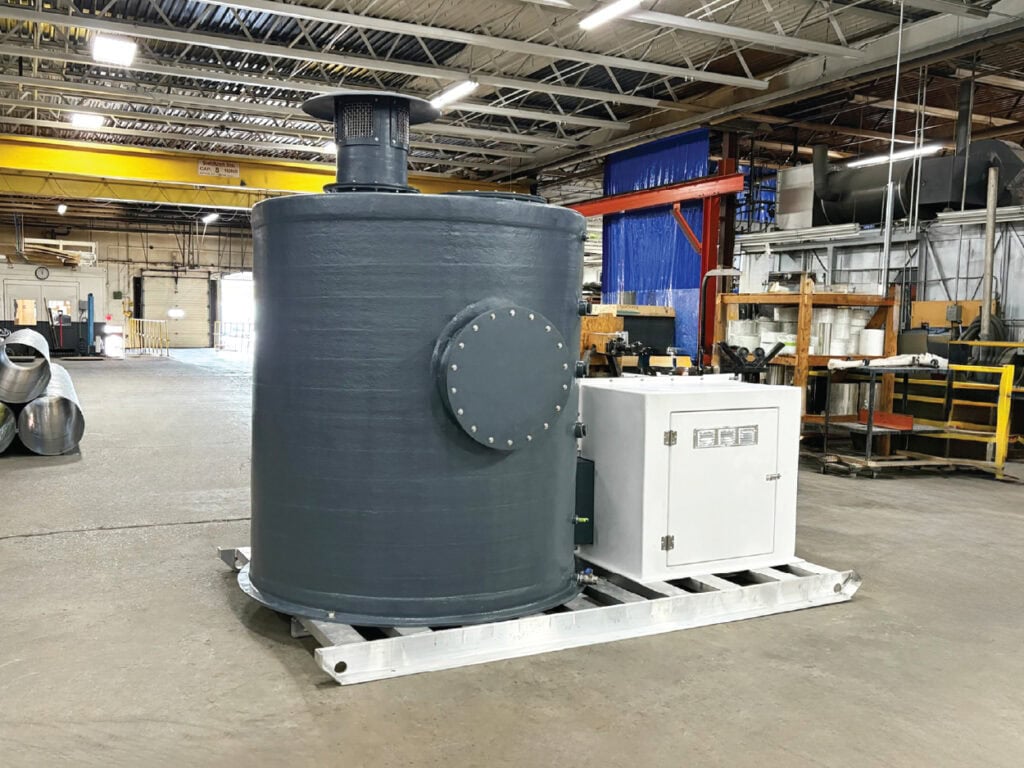 Fiberglass Scrubber System - Virtual Polymer Compounds, LLC
